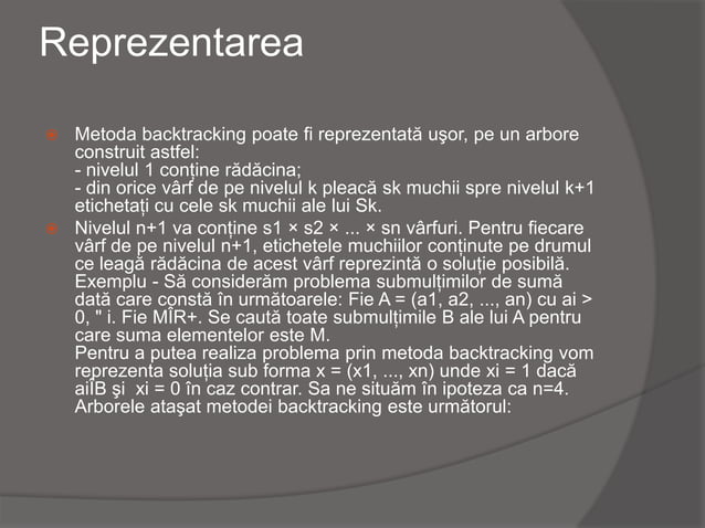 Metoda backtracking(1) | PPT
