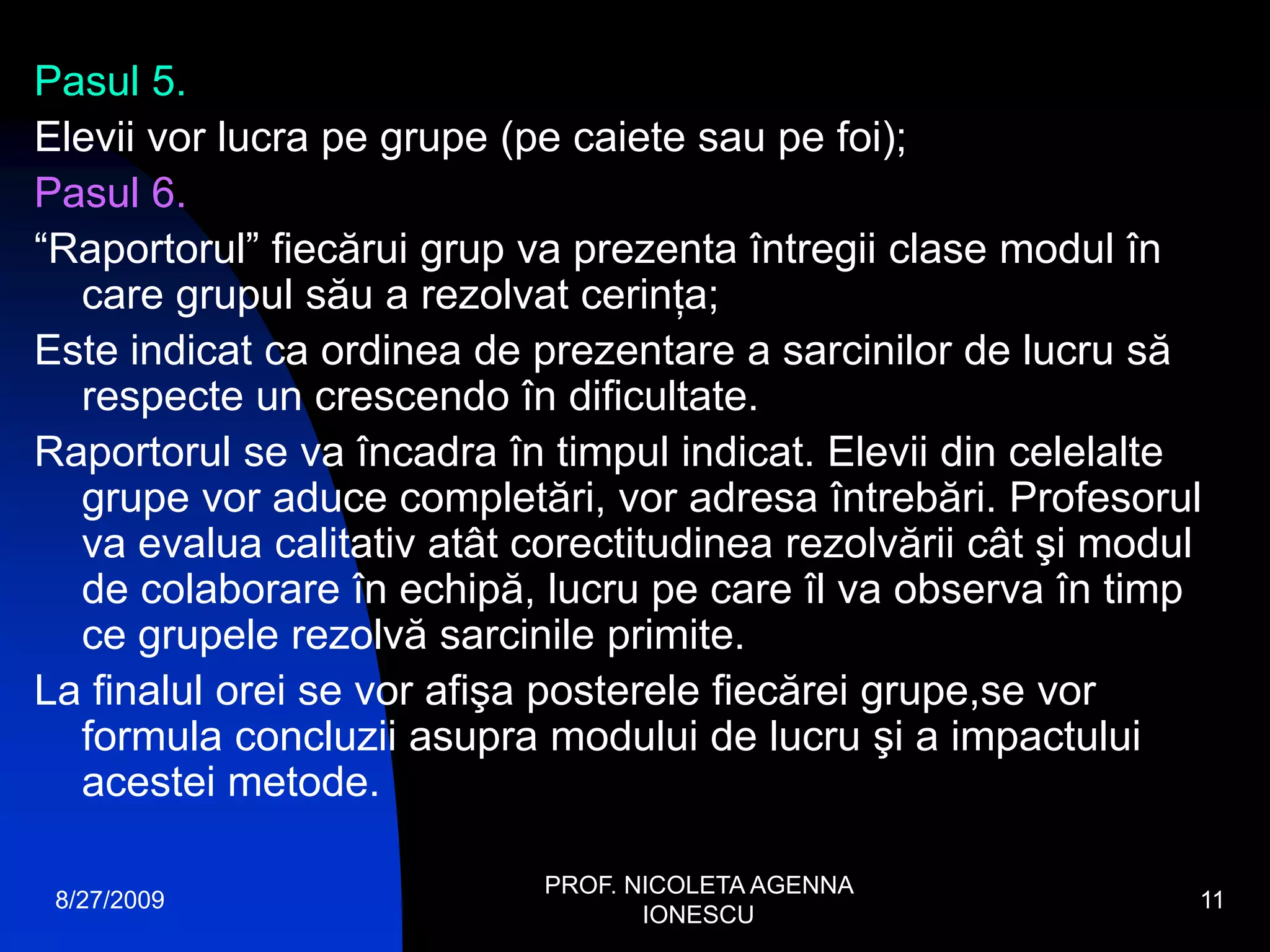 Metoda cubul aplicatii in lectiile de matematica bun | PDF