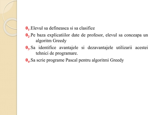 Metoda greedy | PPTX