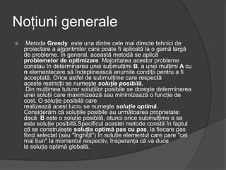 Metoda greedy(1) | PPTX