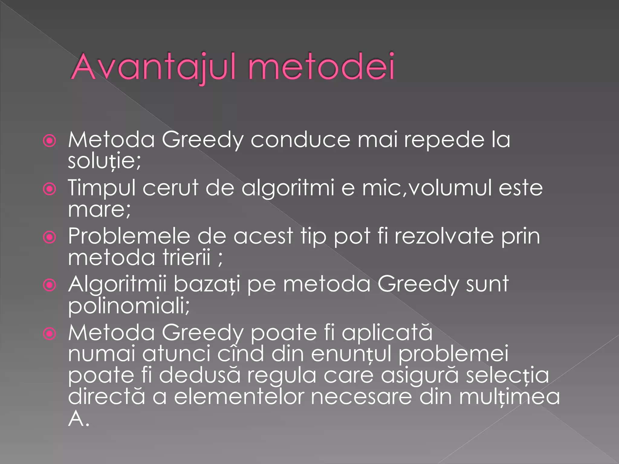 Metoda greedy (1) | PPTX