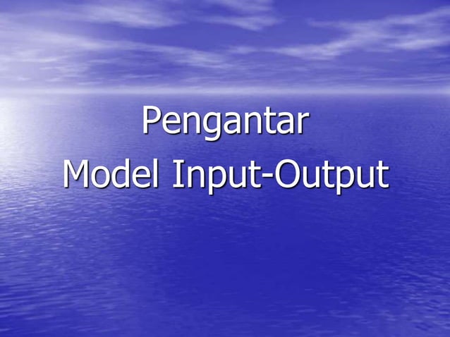metoda inputoutput.ppt