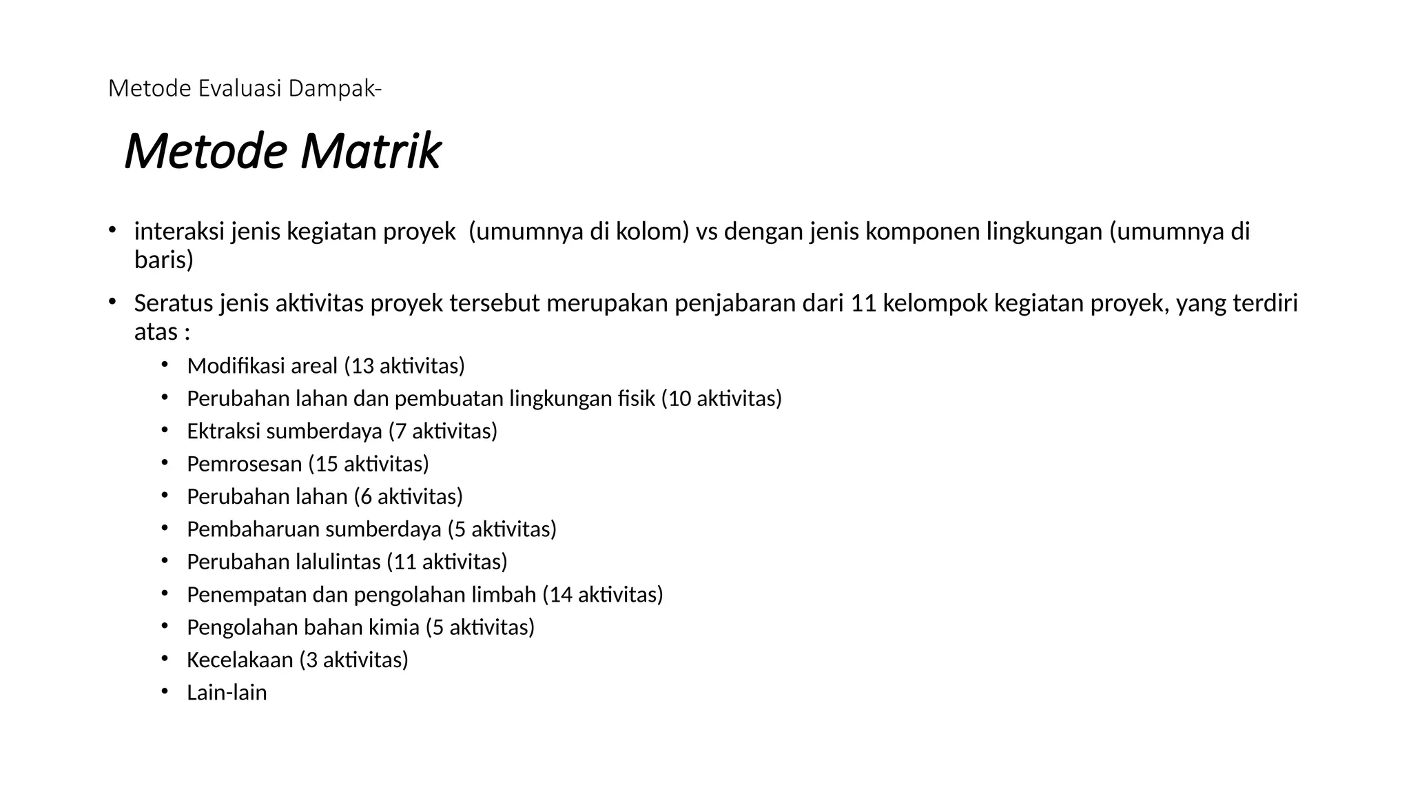 Metoda Matriks Pada Evaluasi Holistik.pptx