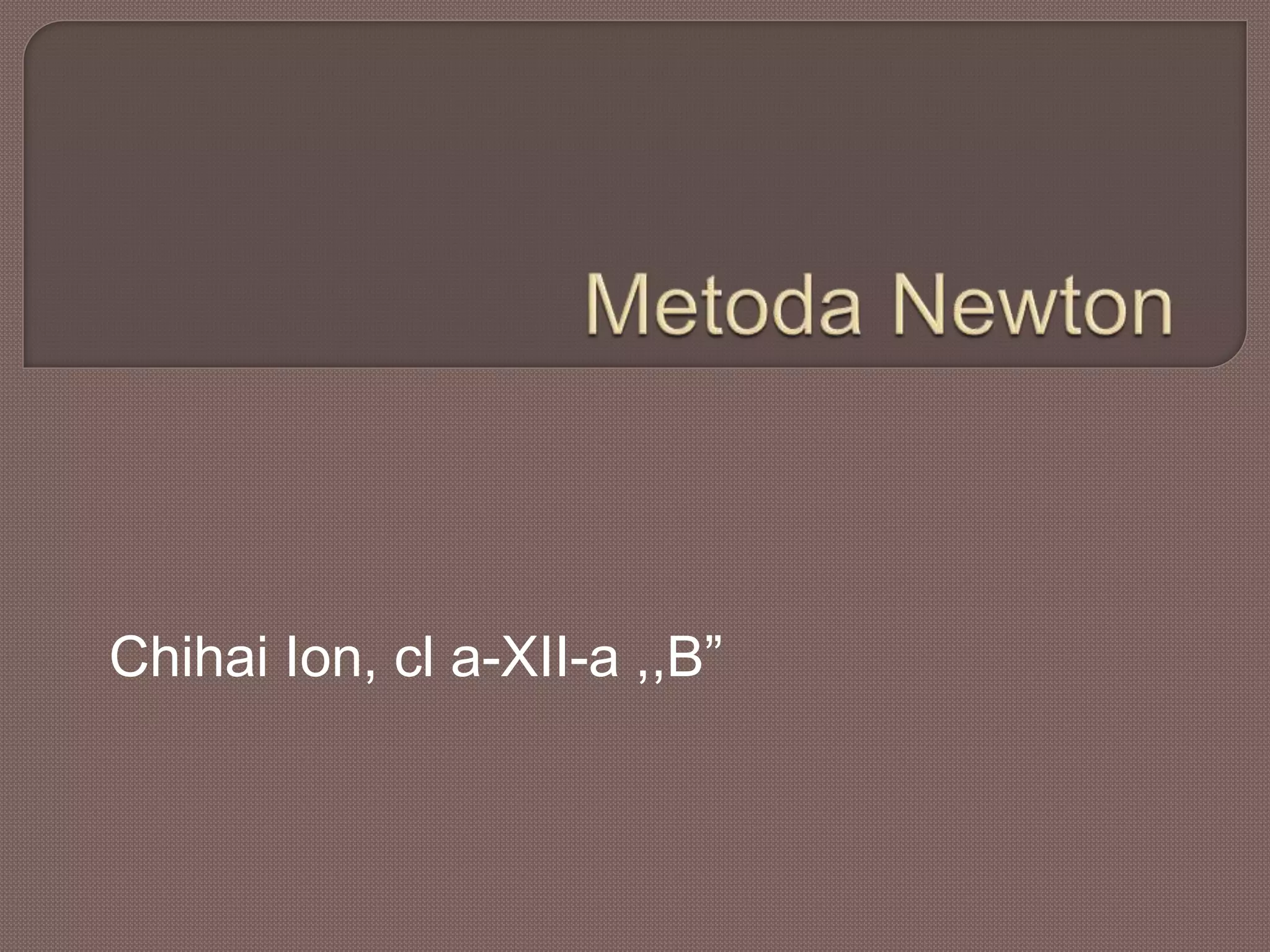newton | PPT