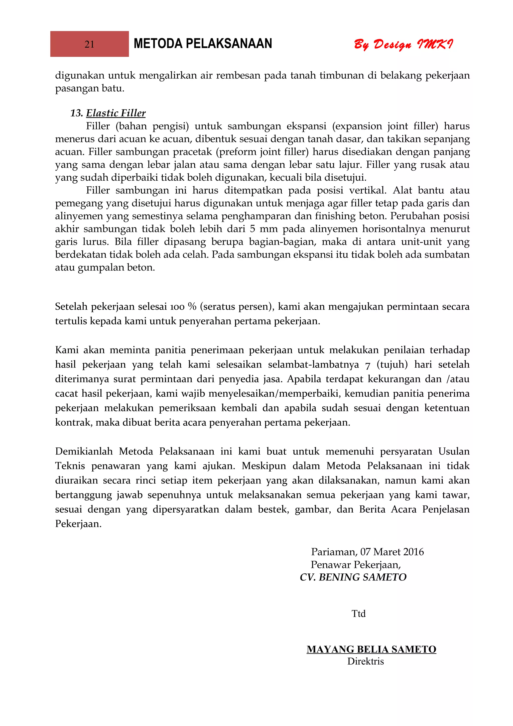 Metoda pelaksanaan Sheet Pile | DOC