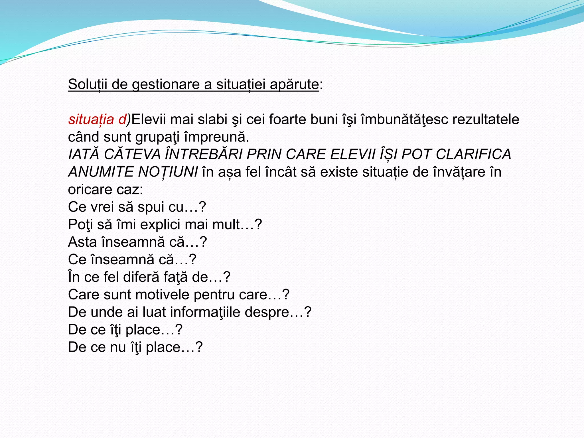 GHID - INVĂȚAREA PRIN PROIECTE | PPT