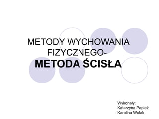 Metoda scisla (1) | PPT