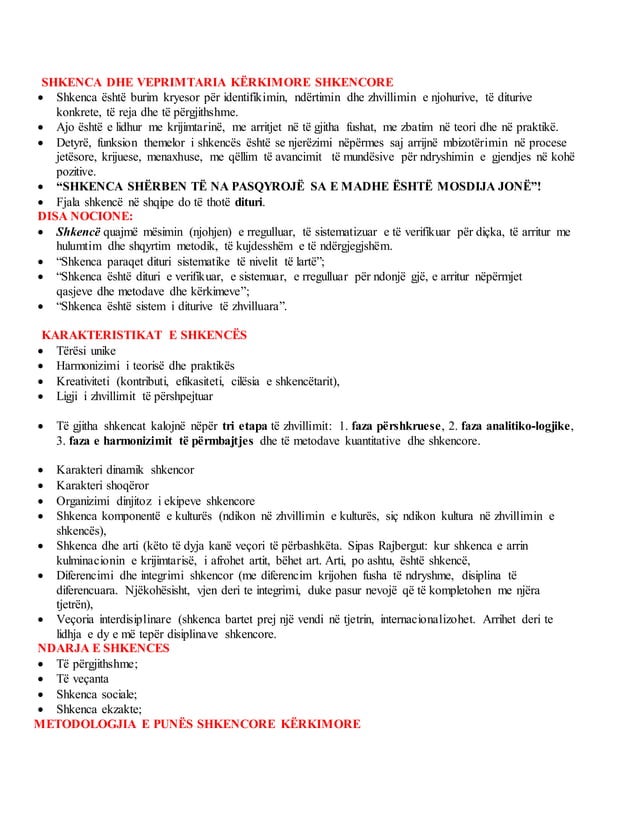 Metodat e Hulumtimit Shkencor kollekiumi 2 | DOC