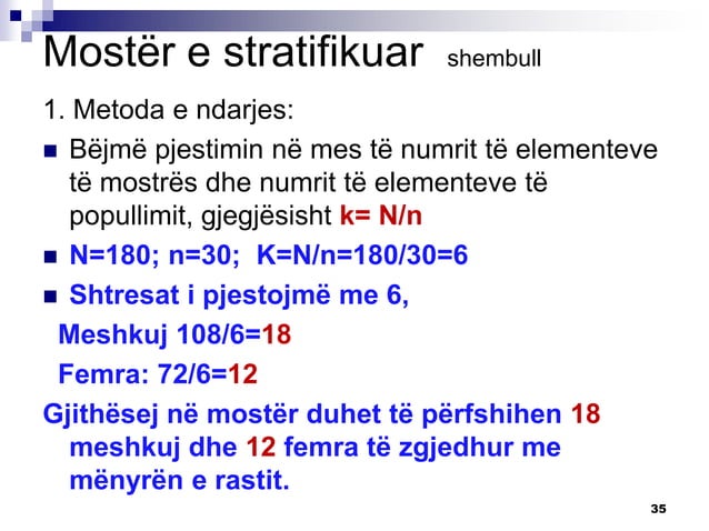 Metodat e zgjedhjes se mostres | PDF