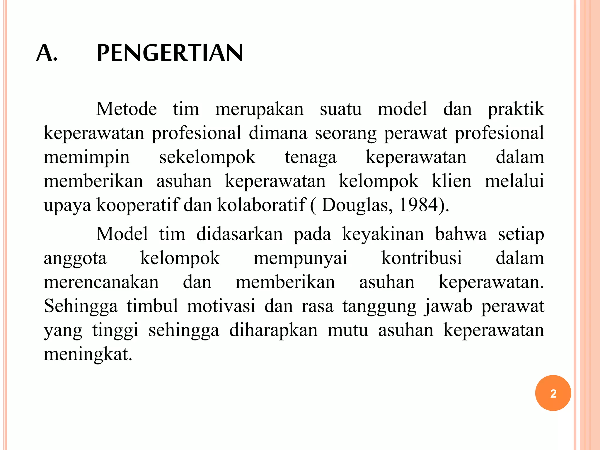 Metoda tim keperawatan | PDF