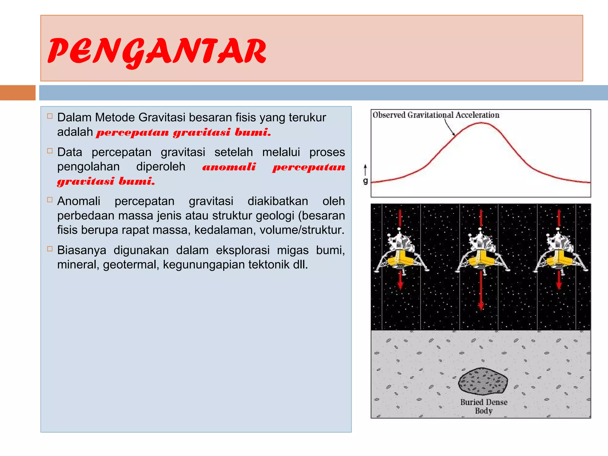 Metode gravitasi | PPT