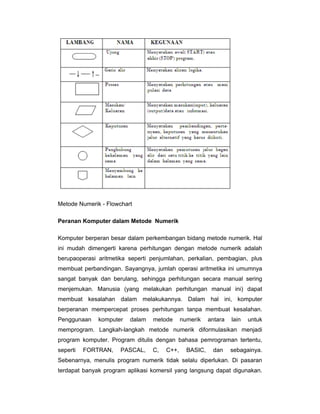 Metode numerik-stmik-aub | PDF