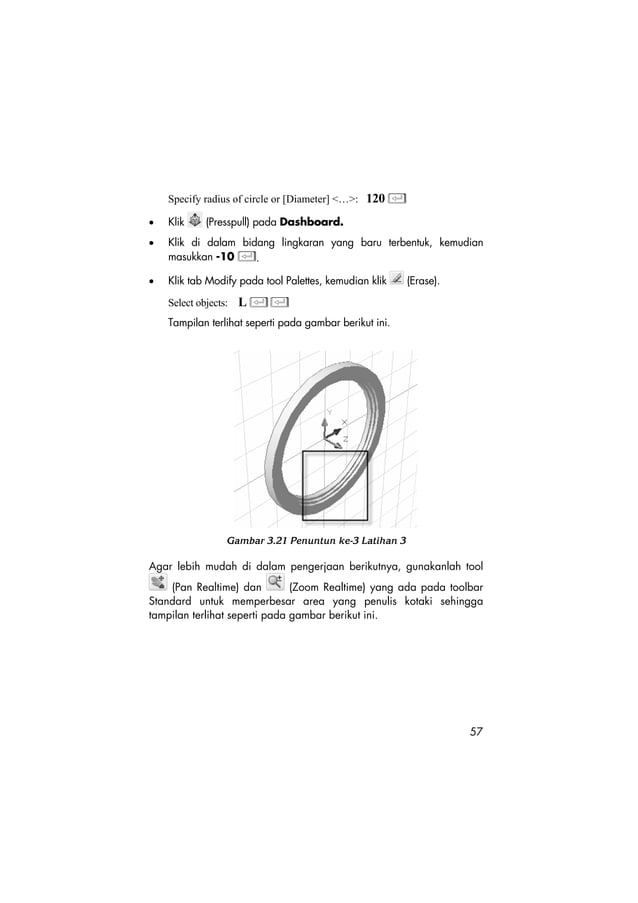 Metode praktis-pemodelan-3 d-dengan-autocad | PDF
