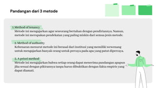 Metode abduksi dan deduksi | PPT