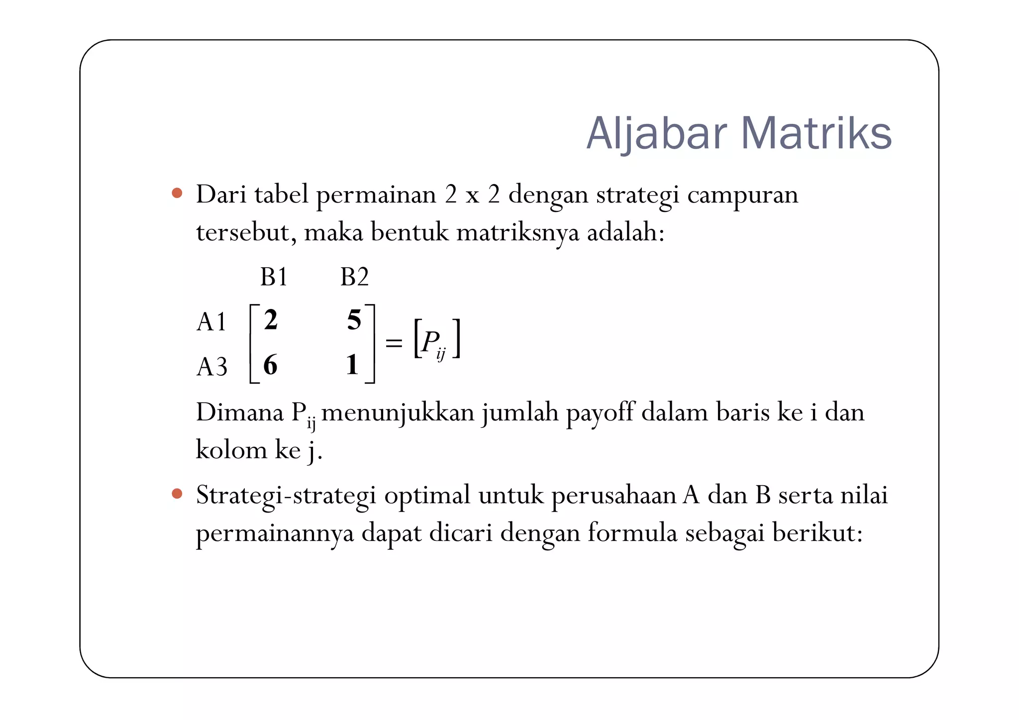 Metode aljabar matriks | PDF