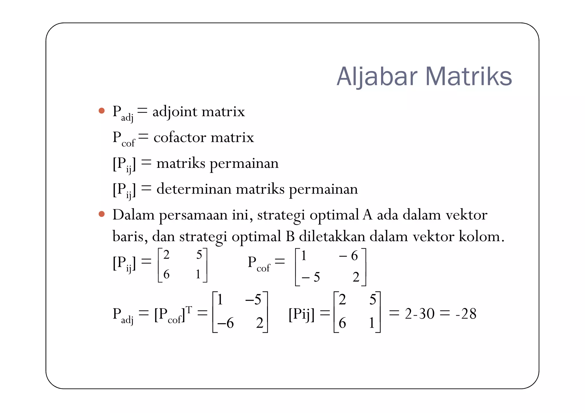 Metode aljabar matriks | PDF