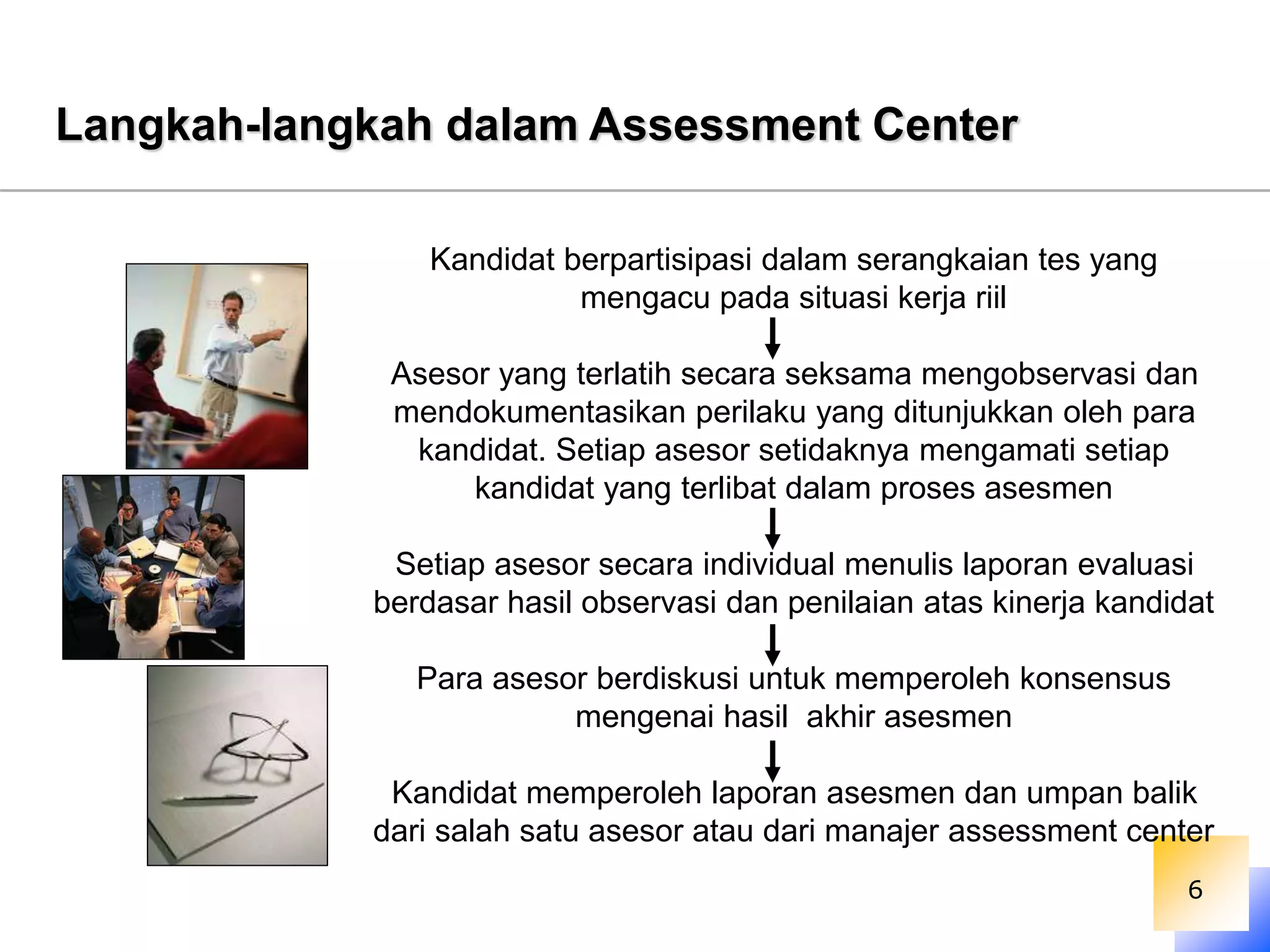 Menilai Kompetensi dengan Metode Assessment Center | PPTX