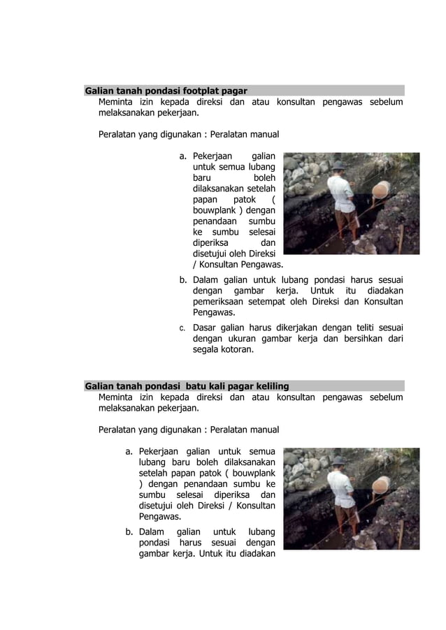 Metode bab ii b galian dan urugan | PDF