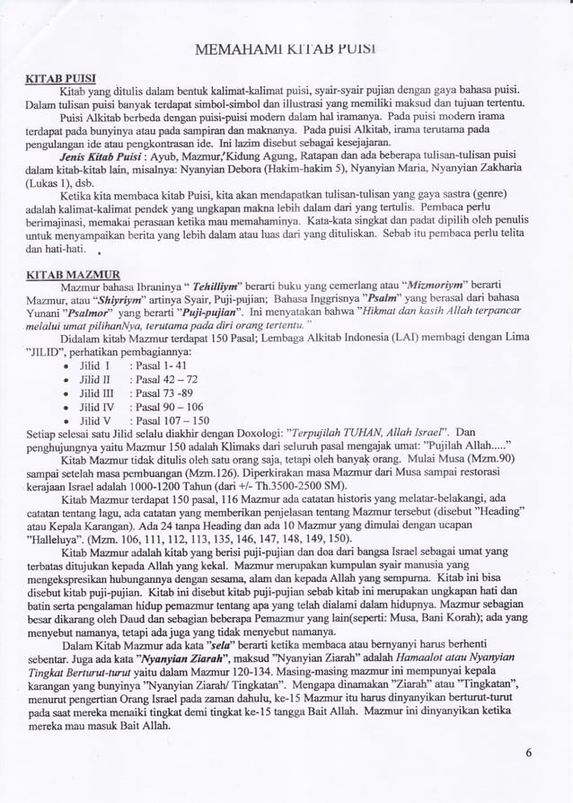 Metode Baca Gali Alkitab (BGA) | PDF