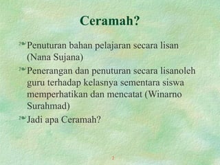 Metode Ceramah klasik dalam pembelajaran.pptx