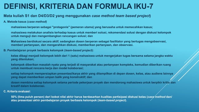 Penerapan Metode Pembelajaran berbasis Case Method dan Project Based ...