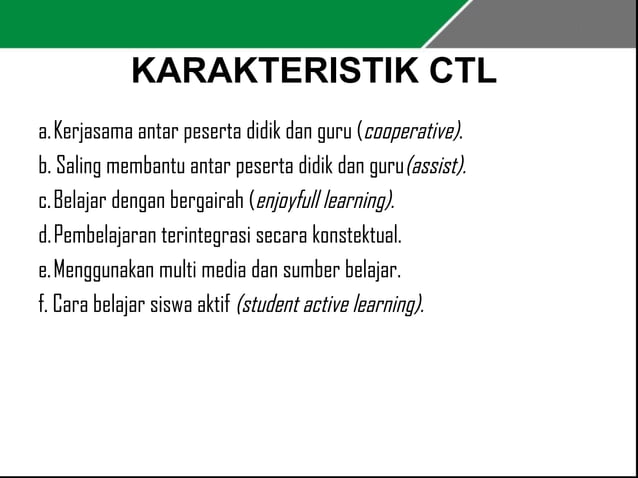 Metode ctl | PPT
