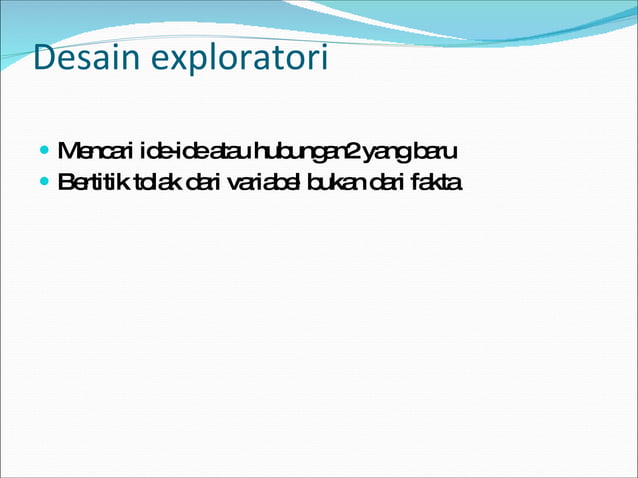 Metode Dan Desain Riset | PPT