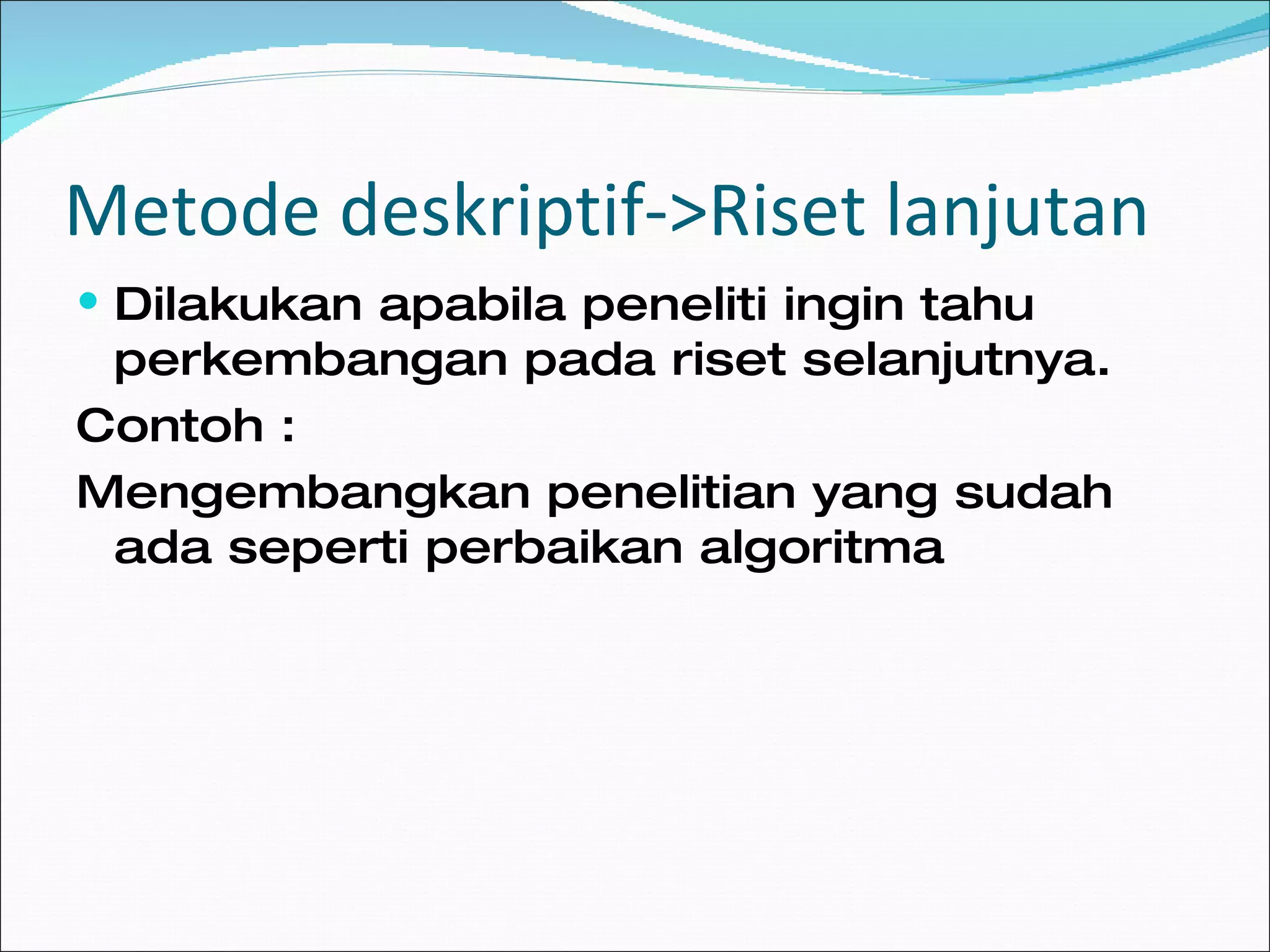 Metode Dan Desain Riset | PPT