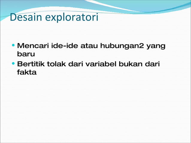 Metode Dan Desain Riset | PPT