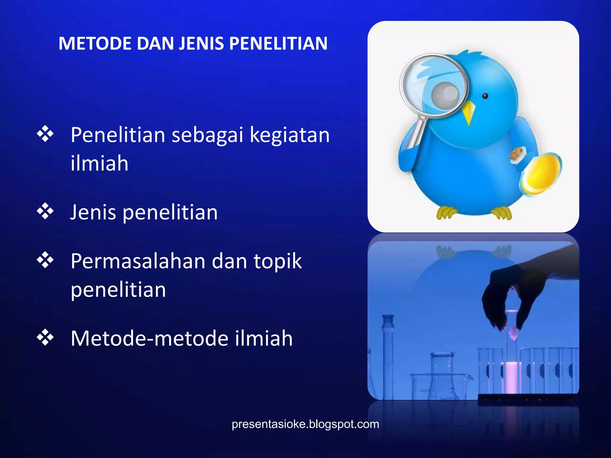Metode dan Jenis Penelitian | PPT