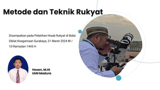 METODE DAN TEKNIK RUKYAT melalui teropong.pdf