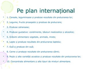 Metode de apreciere a sigurantei alimentare | PPTX
