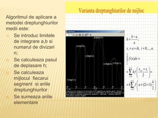 Metode de calcul al integralei definite | PPTX