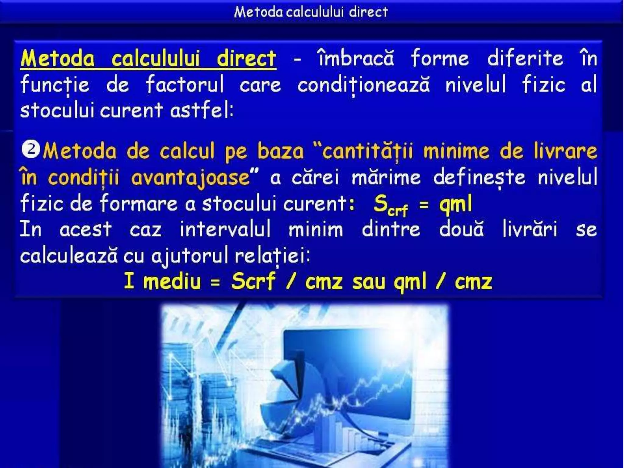 Metode de calcul a stocurilor | PPT