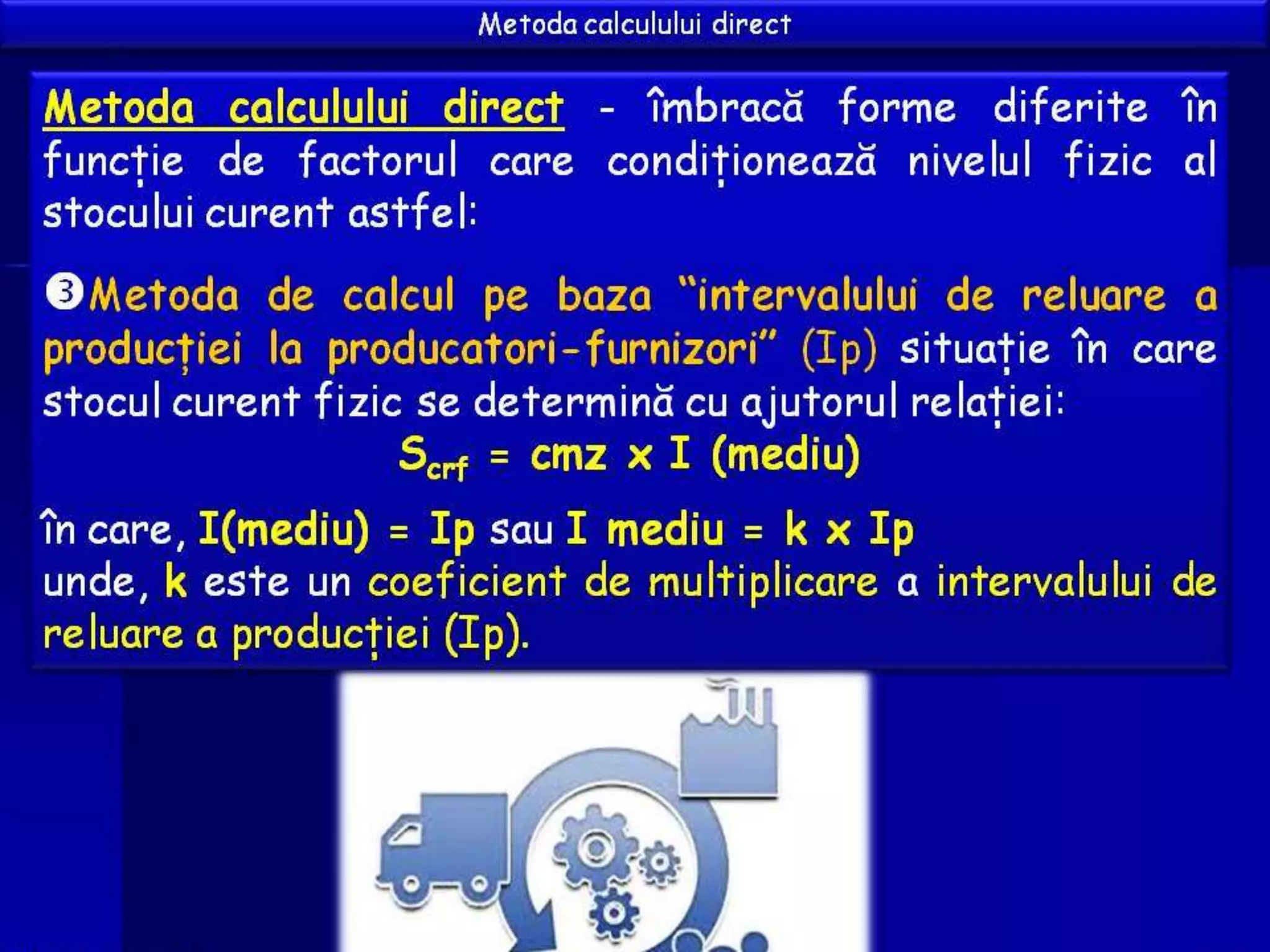 Metode de calcul a stocurilor | PPT