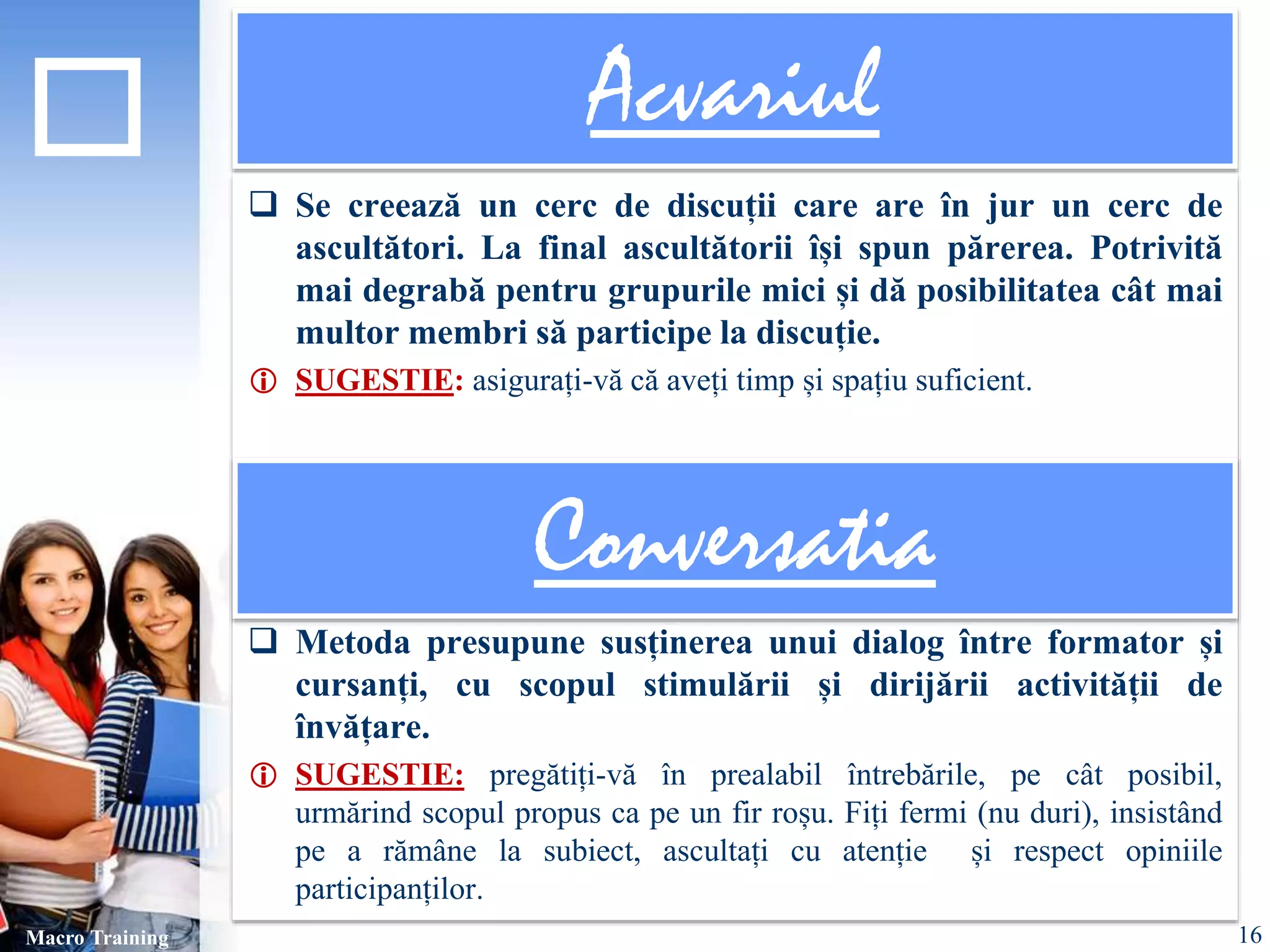 Metodele de formare | PPTX