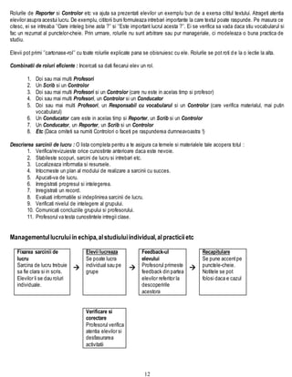 Metode de lucru cu lexicul | DOCX