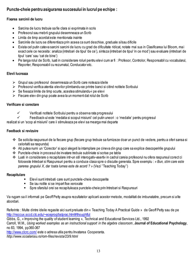 Metode de lucru cu lexicul | DOCX