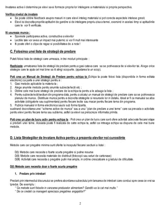 Metode de lucru cu lexicul | DOCX