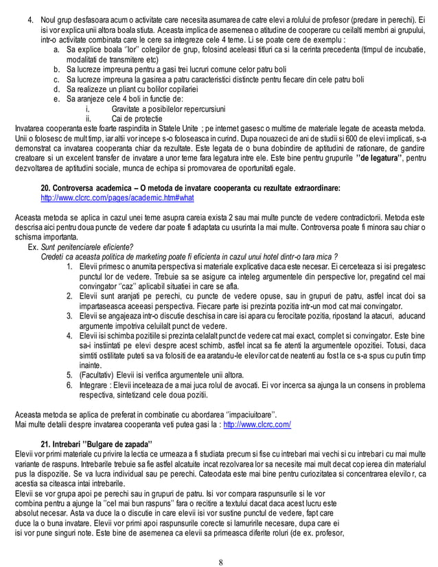 Metode de lucru cu lexicul | DOCX