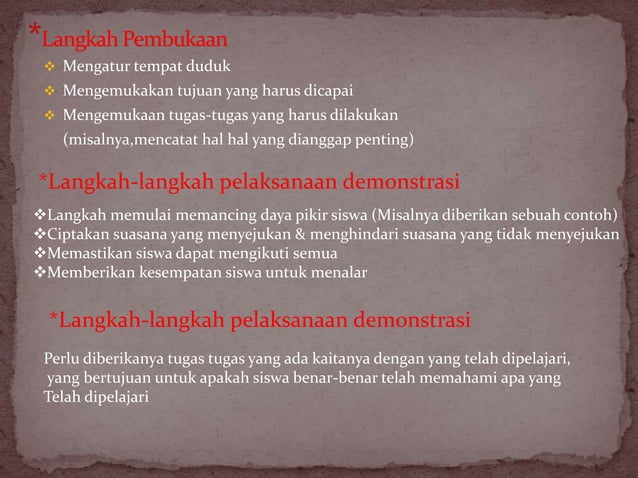 Metode demonstrasi | PPTX