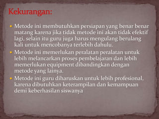 Metode demonstrasi | PPTX