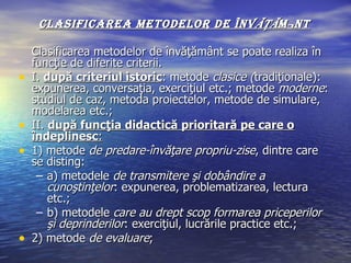Metode de predare | PPT