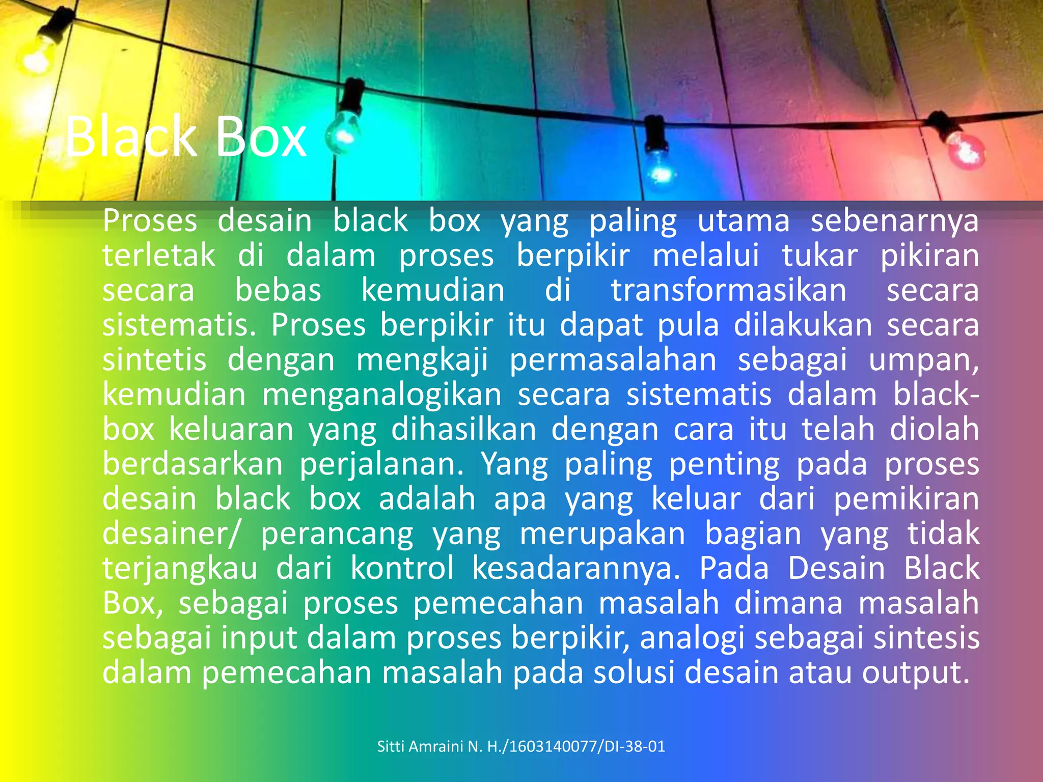 Metode Desain Perancangan | PPTX