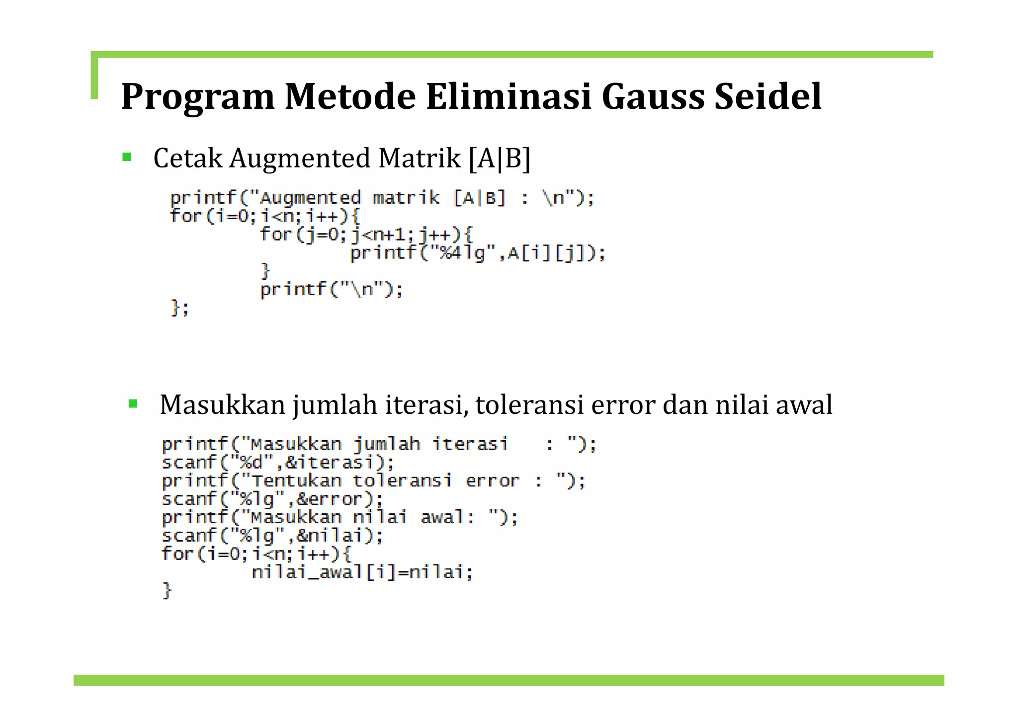 Metode Eliminasi Gauss Seidel+Studi Kasus.pdf