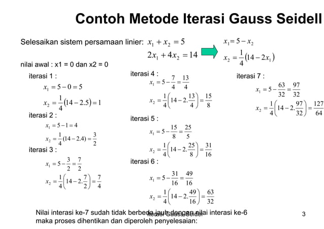Metode Eliminasi Gauss Seidel+Studi Kasus.pdf