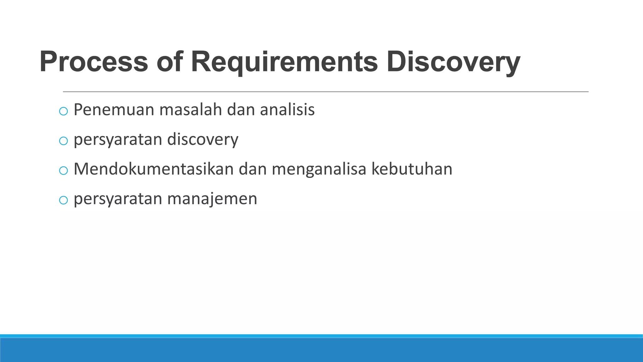Metode fact finding & requirement | PPTX