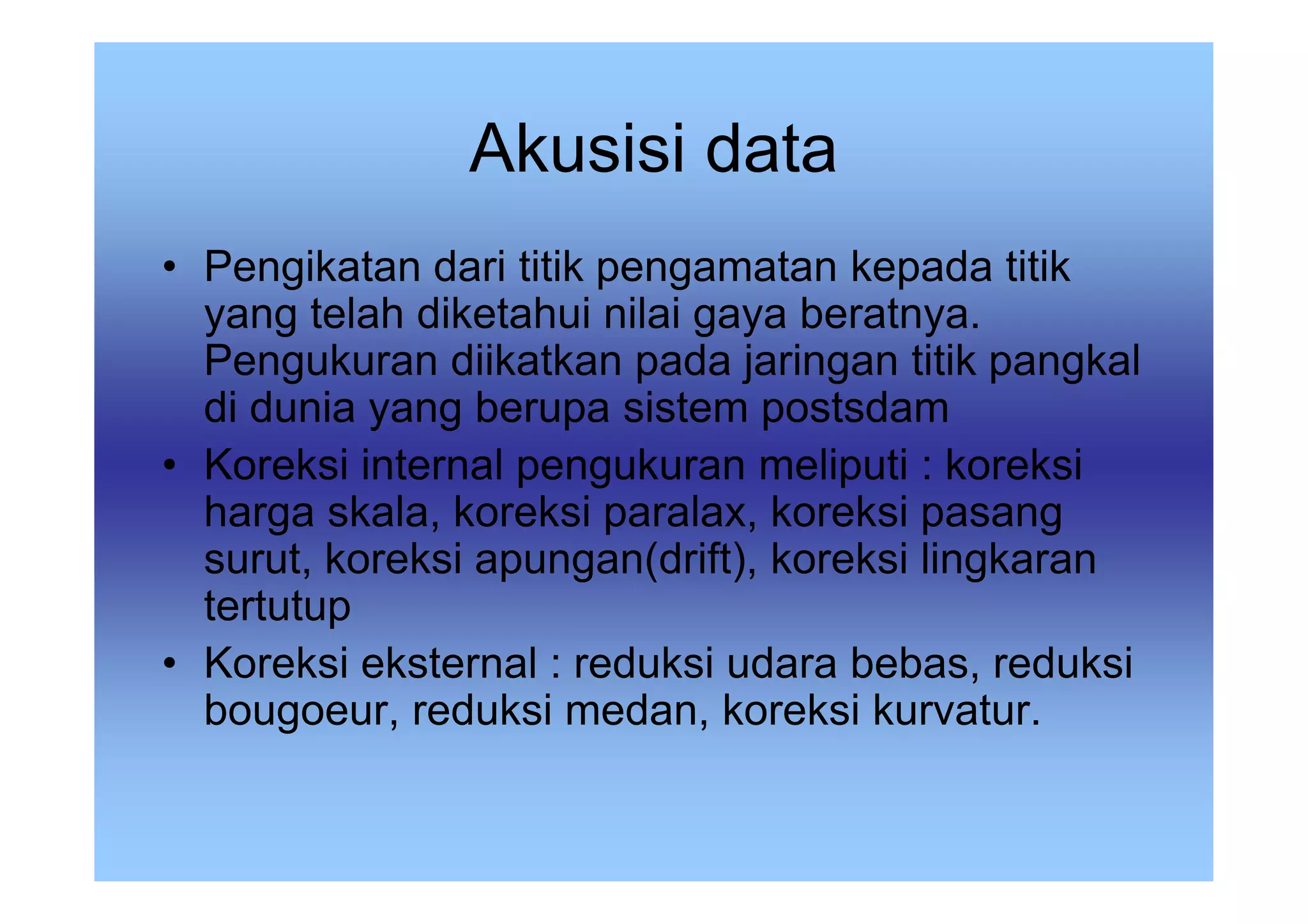 Metode gaya berat2_[compatibility_mode] | PDF