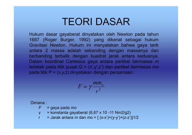 Metode gaya berat2_[compatibility_mode] | PDF