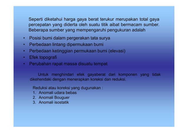 Metode gaya berat2_[compatibility_mode] | PDF